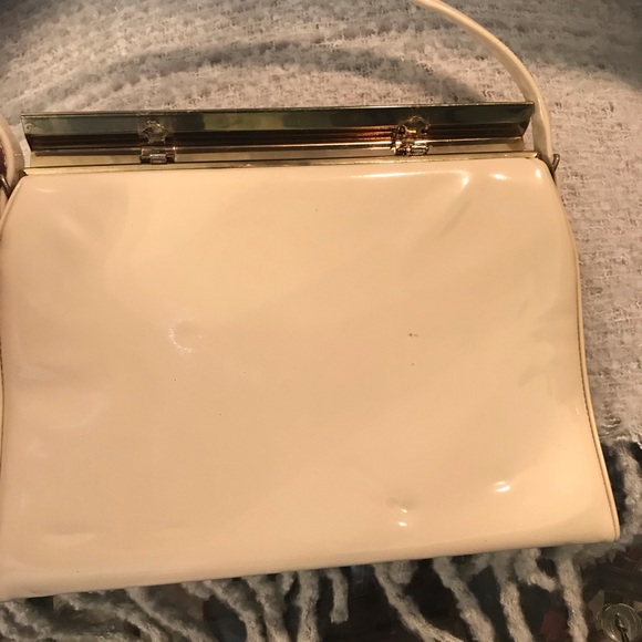 Bags | Vintage Vinyl Womens Purse | Poshmark